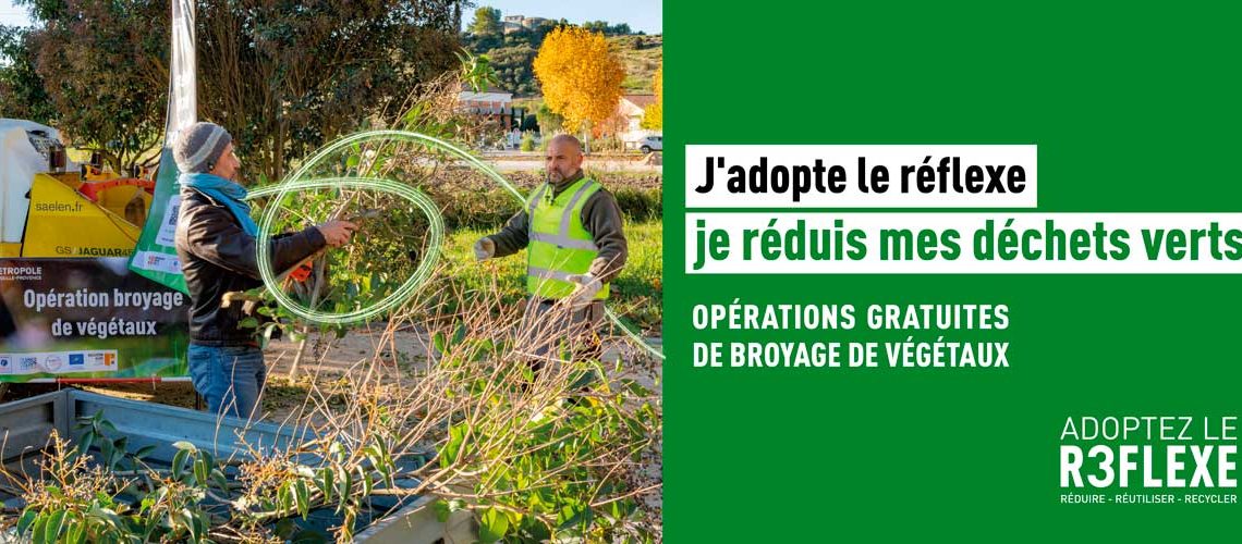 Du déchet au jardin, la Métropole mise sur le broyage des végétaux ...
